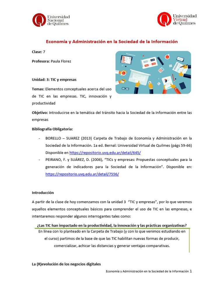 EASI Clase 07 | PDF | Tecnología de información y comunicaciones | Innovación