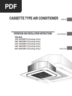 User Manual Daikin BRC1D52 (English - 20 Pages) | PDF | Clock