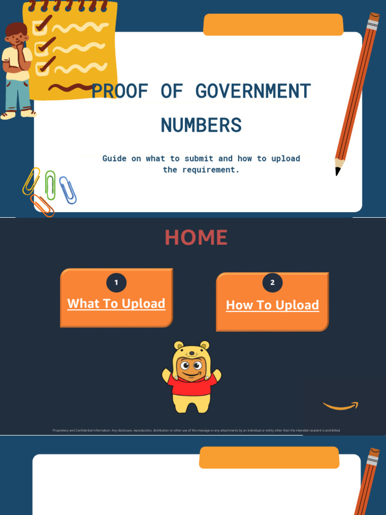 Submitting Government Employment Proof | PDF | Identity Document