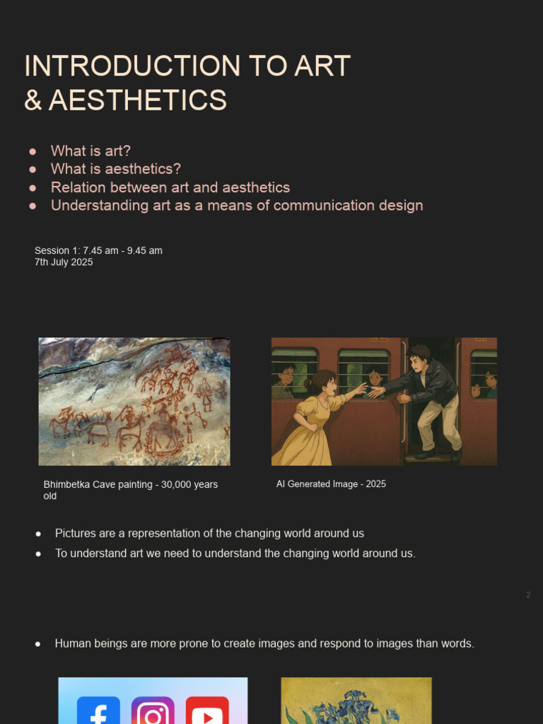 Art and Aesthetics Overview Guide | PDF | Aesthetics | The Arts