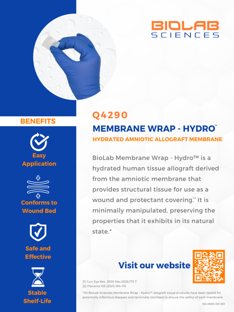 Membrane Wrap - Hydro™ Allograft Overview | PDF
