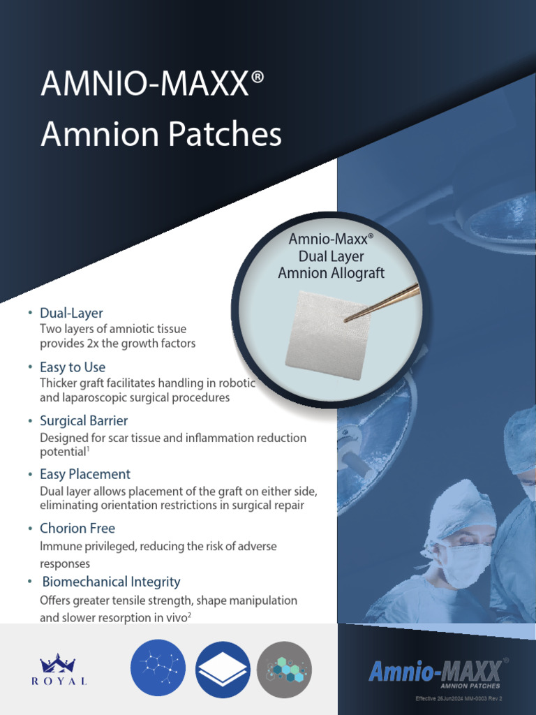 Q4239 Amnio-Maxx Product Brochure | PDF | Cell Biology | Medical ...