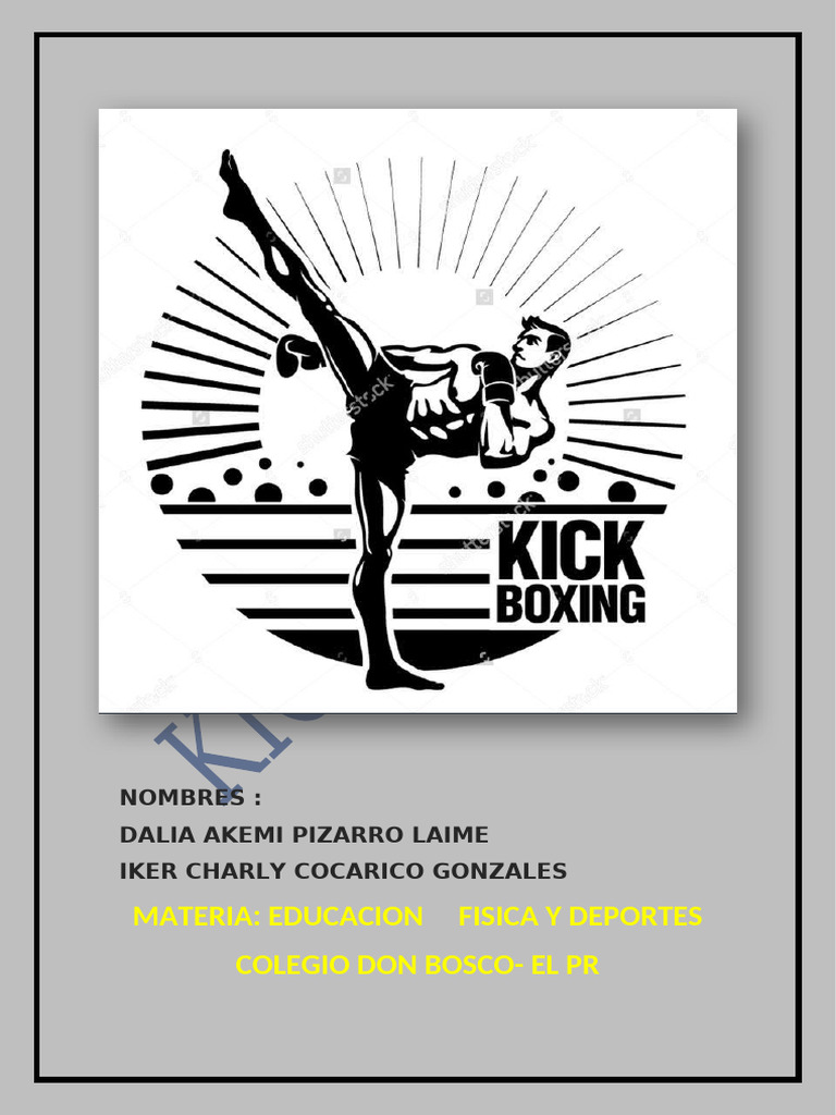 Kickboxing | PDF | Muay thai | Kárate