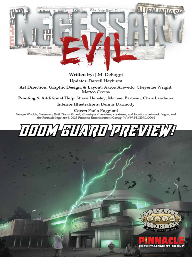 Doom Guard: I.S.S.O. Incident Preview | PDF
