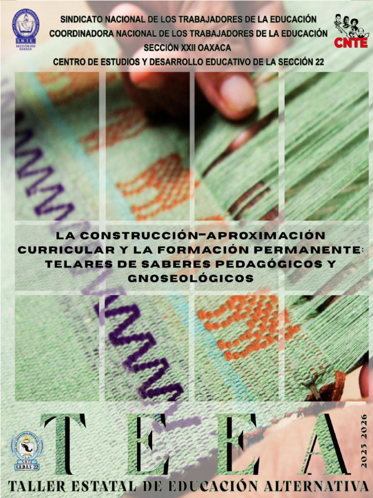 Teea 2025-2026 | PDF | Plan de estudios | Conocimiento