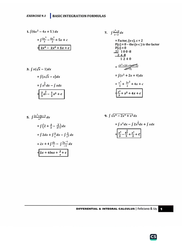 Feliciano and Uy Solution Manual | PDF
