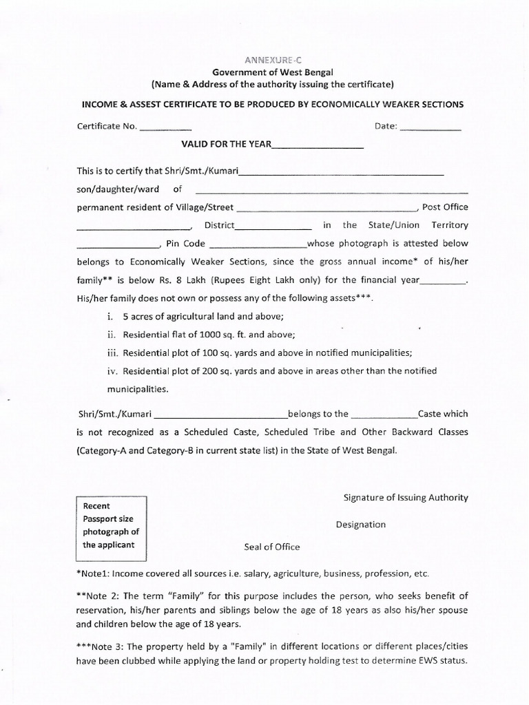 Emp Notice Ews Form | PDF