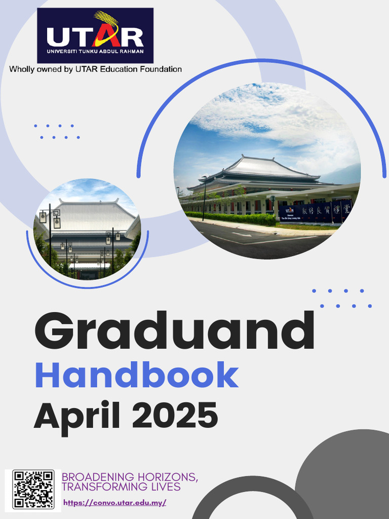 Graduand Handbook For April 2025 Convocation | PDF
