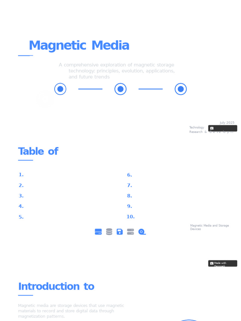 Magnetic Media Storage 20250723061739 | PDF | Hard Disk Drive ...