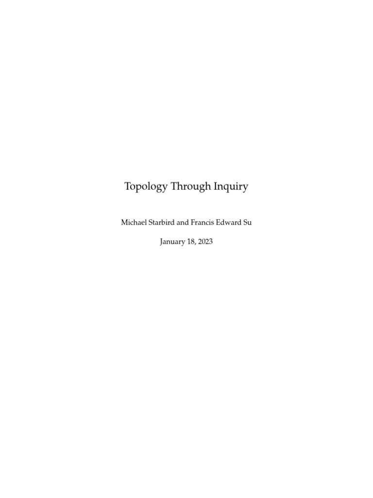 Topology Thms Oneperpage | PDF | Set (Mathematics) | Compact Space