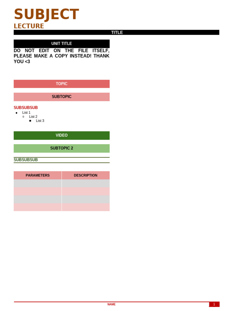 Transes Template (Do Not Edit! Make A Copy Instead) | PDF