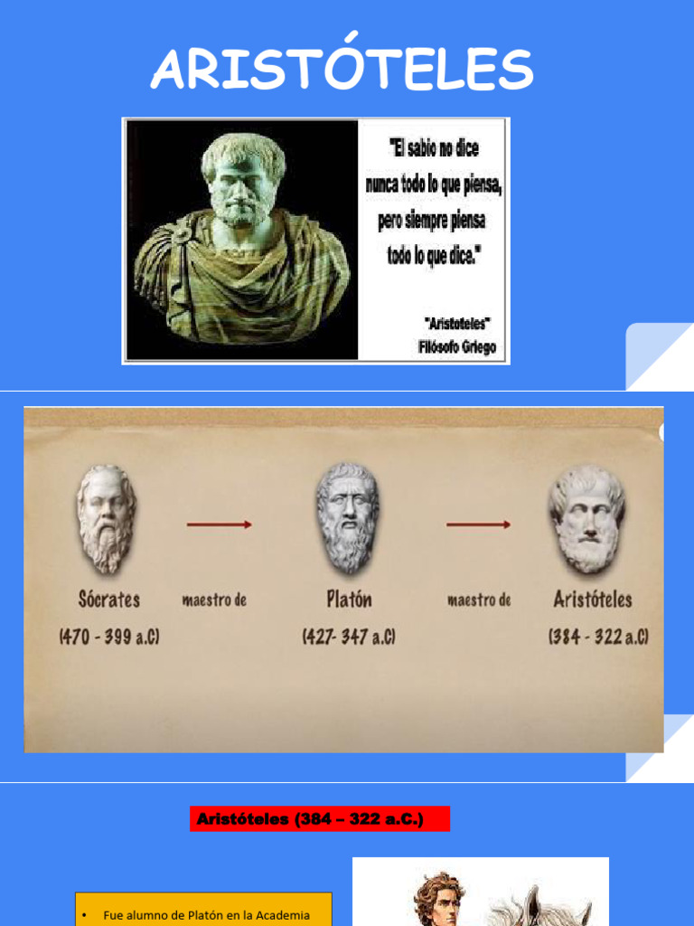 FILOSOFÍA ÁTICA - ARISTÓTELES | PDF | Metafísica | Aristóteles