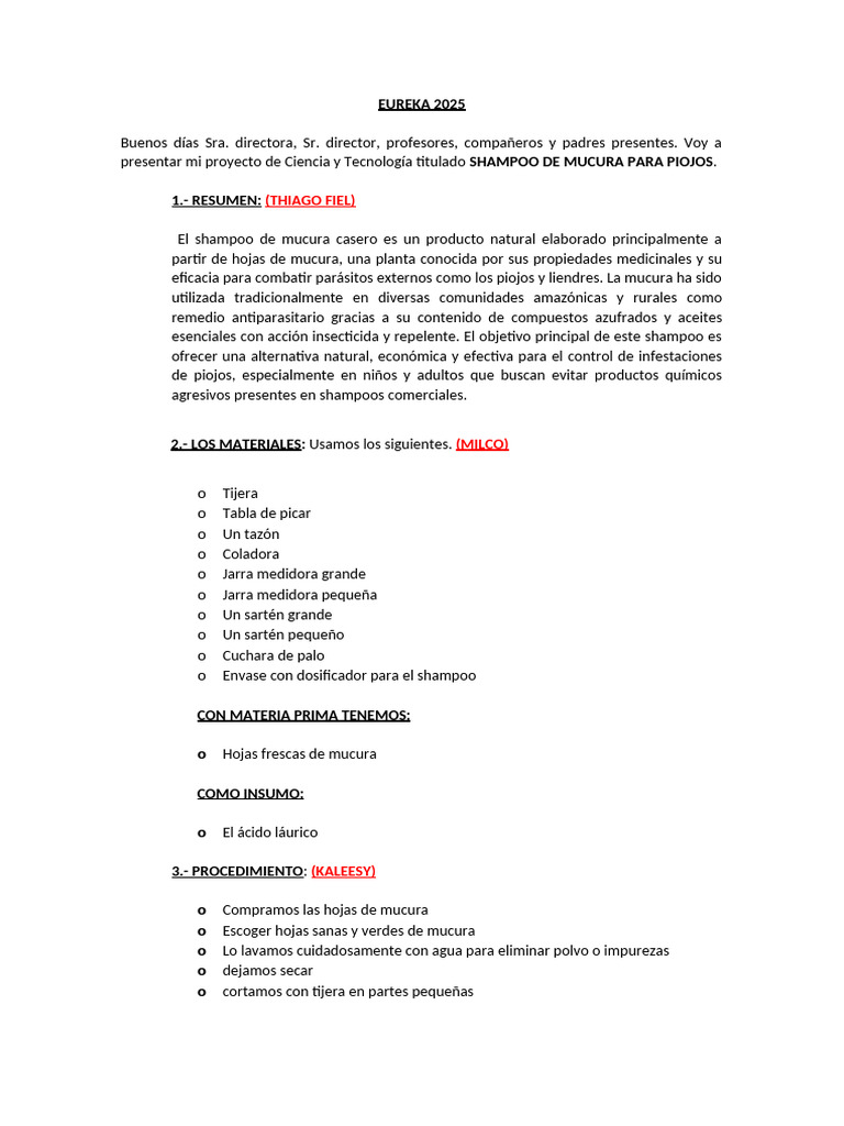 Eureka 2025 Jara | PDF