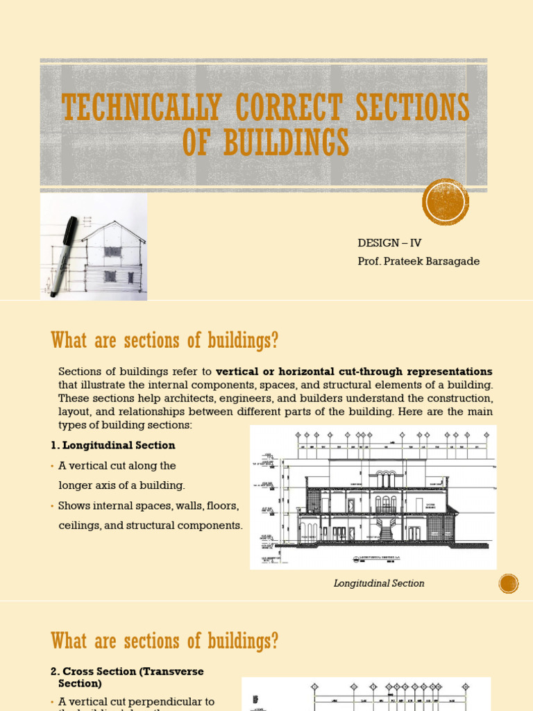 Understanding Building Sections Explained | PDF | Wall | Building ...