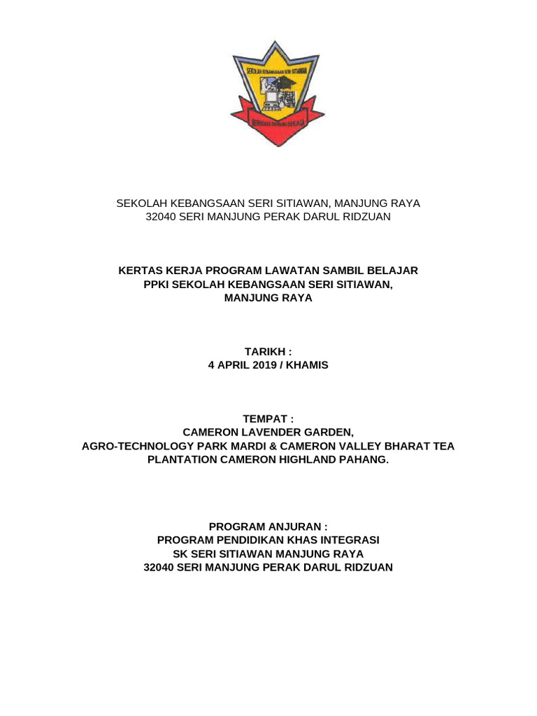 Kertas Kerja Cameron | PDF