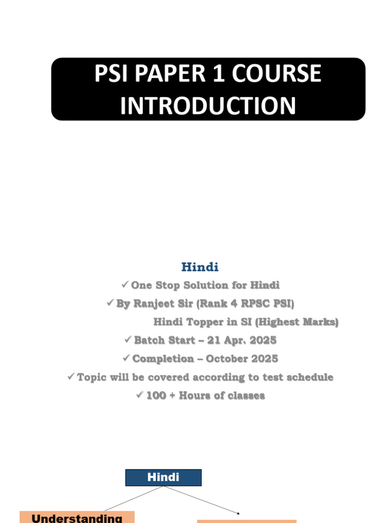 Hindi Course Introduction - 59199203 - 2025 - 08 - 17 - 21 - 41 | PDF