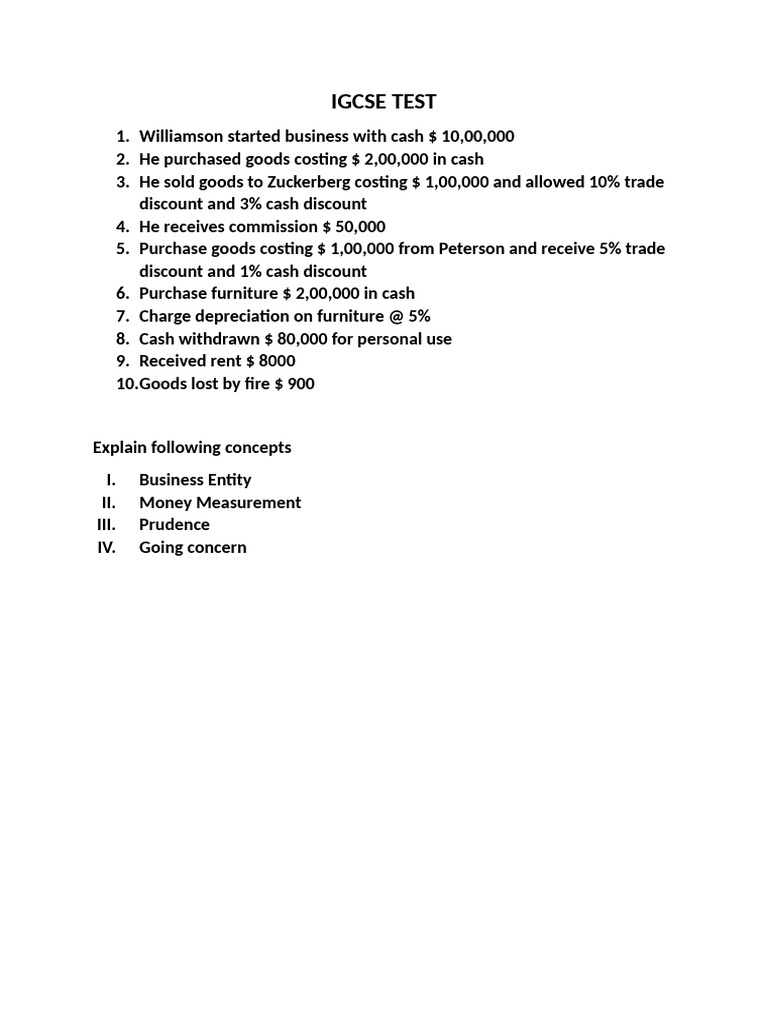 IGCSE Business Concepts Explained | PDF