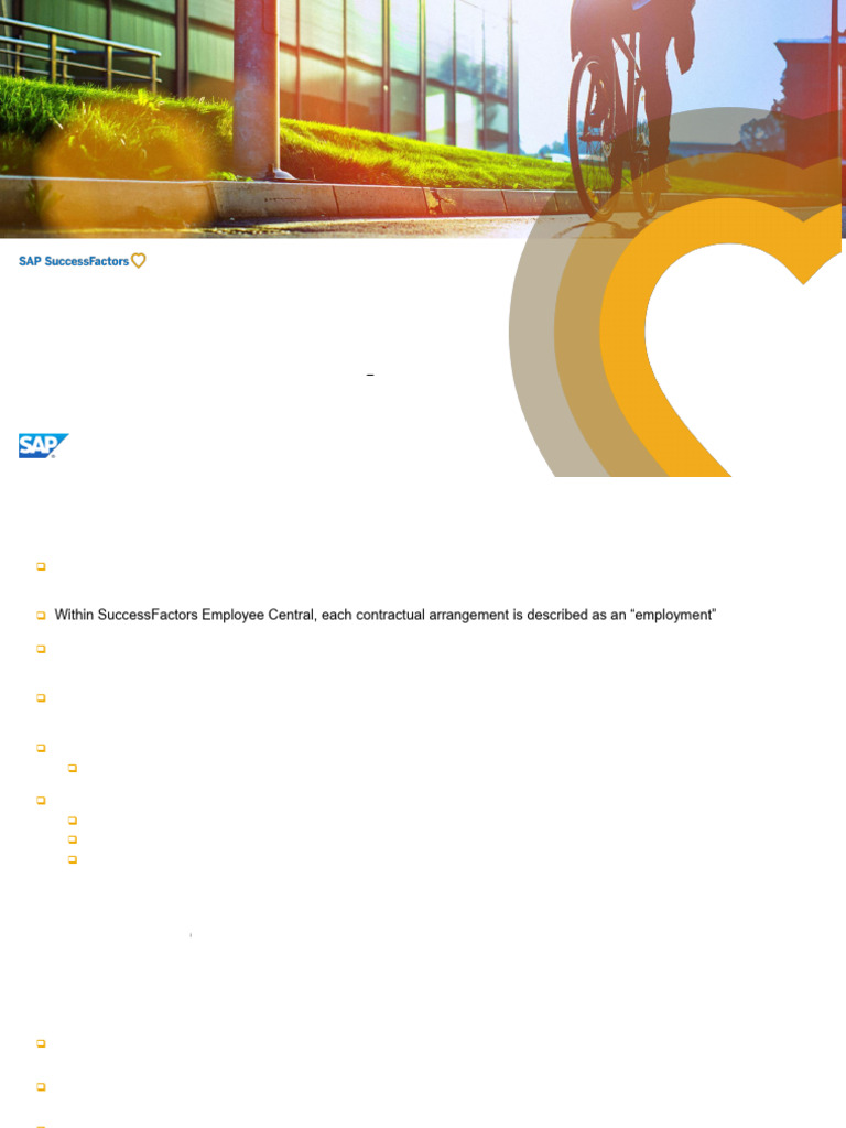 Managing Employment in SuccessFactors EC | PDF | Employment | User ...