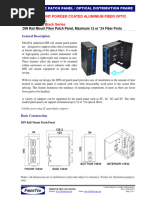 Fiber Optic Patch Panel CAD Drawings | PDF | Optical Fiber | Auto Cad