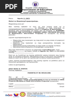 Parental Consent Form. Aral Program.... | PDF