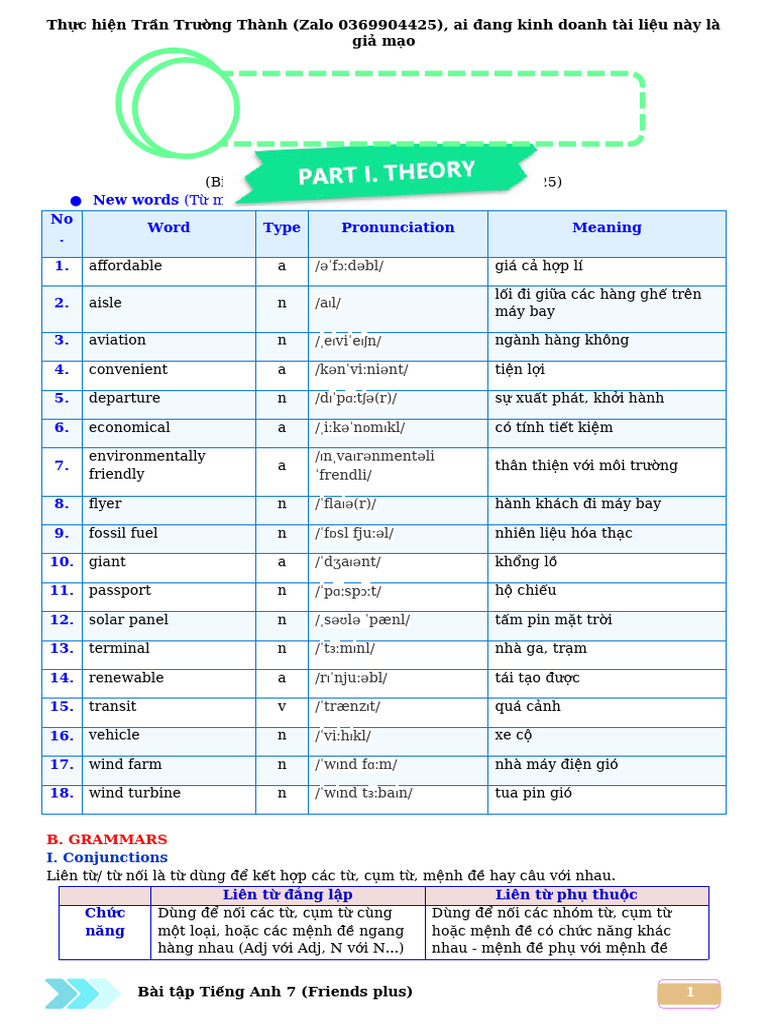 Unit 8 (Friends Plus 7) - HS | PDF