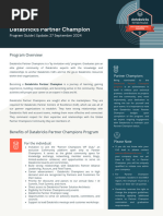 Databricks Champions Program Guide v2 | PDF | Computing