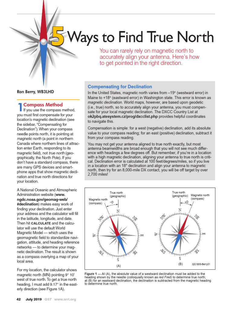 Berry True North | PDF | Compass | Navigation