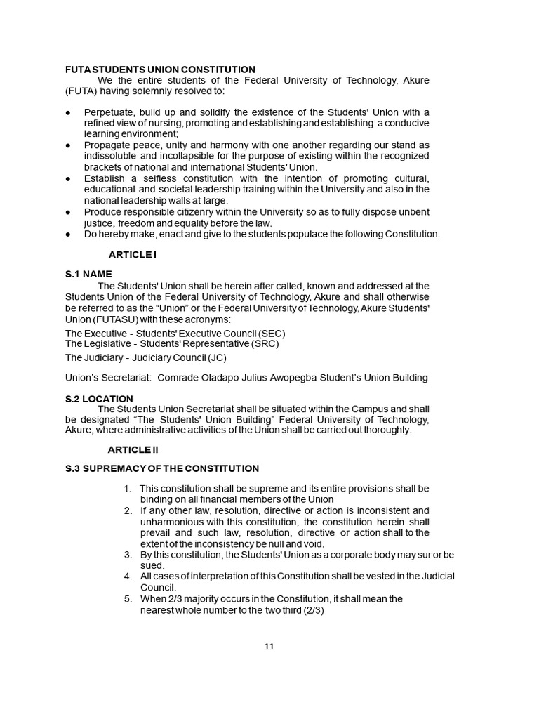 New Futasu Constitution 1-1 | PDF | Supermajority | Judge