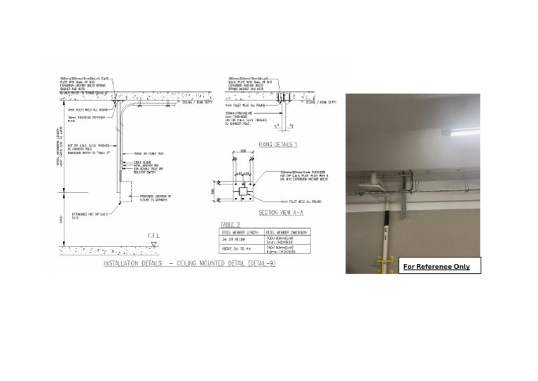 Ceiling Mounted Detail | PDF
