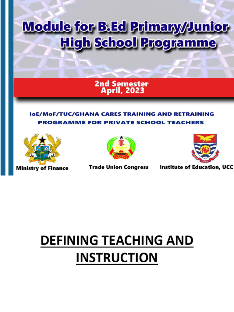Introduction To Teaching | PDF | Learning | Teachers