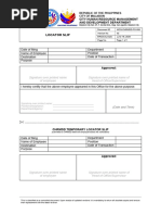 Pass Slip Template | PDF