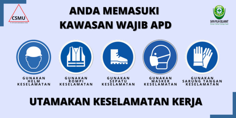 Anda Memasuki Area Wajib Apd | PDF