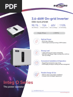 Solaryaan 1 Phase Datasheet July 22 | PDF | Alternating Current | Mains ...