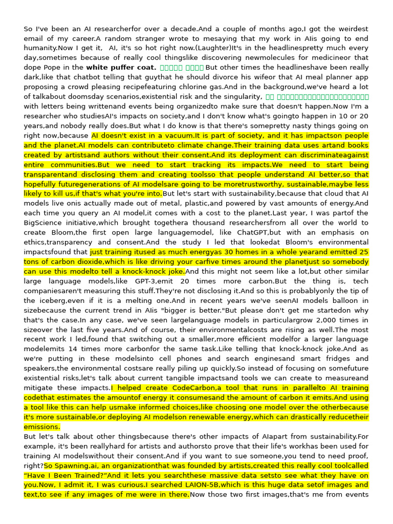 AI's Real Dangers: Current Impacts Explained | PDF