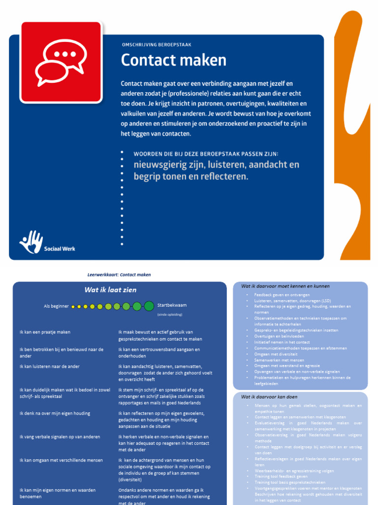 LWK Contactmaken PDF | PDF