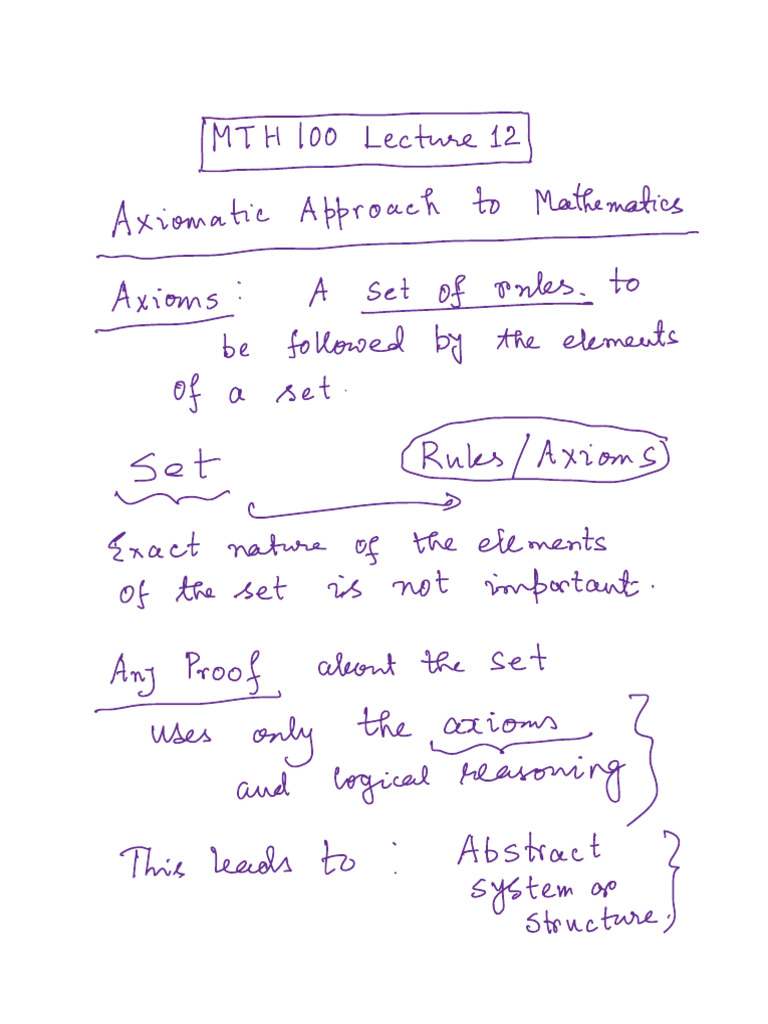 Abstract Algebra and Field Properties | PDF | Set (Mathematics) | Field ...