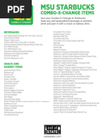 Tim Hortons Allergen Guide - January 2024 | PDF