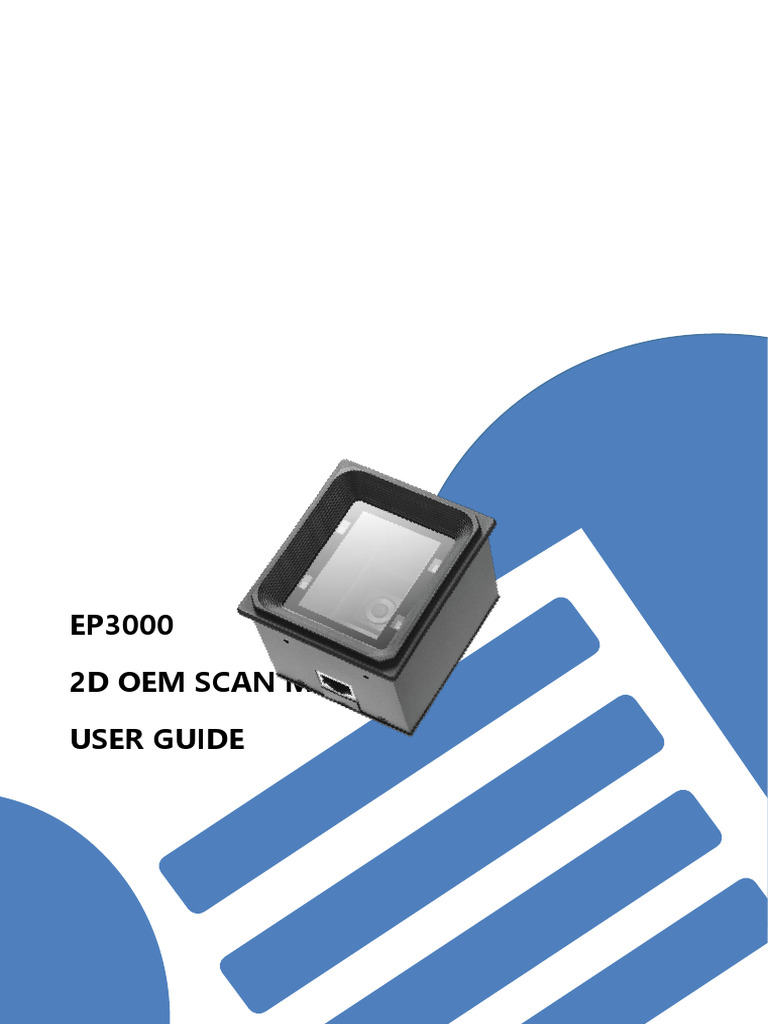 EP3000 2D Oem Scan Module User Guide | PDF | Barcode | Image Scanner