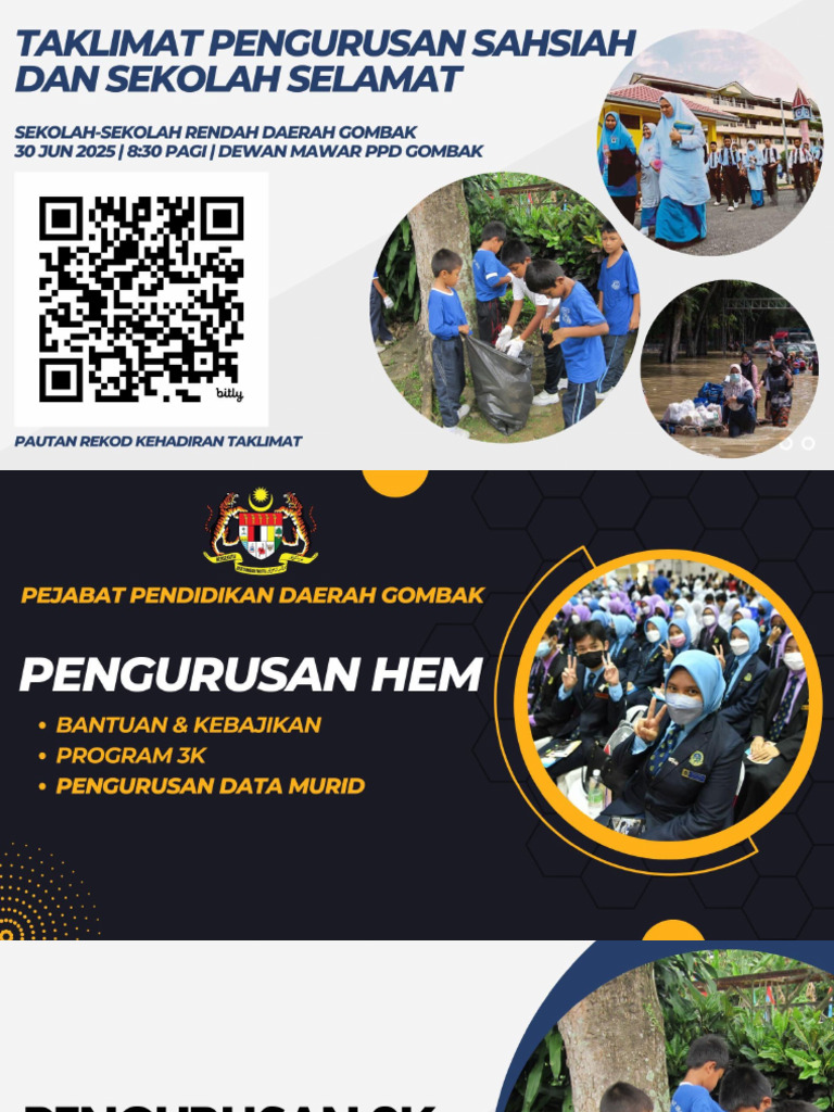 Slaid Konsep Sekolah Selamat - 30062025 | PDF