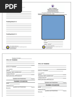 Attendance Sheet Aral Program Learners | PDF