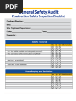 5 Point Safety System Checklist | PDF