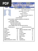 Waec Attestation of Result - Online Request Form | PDF