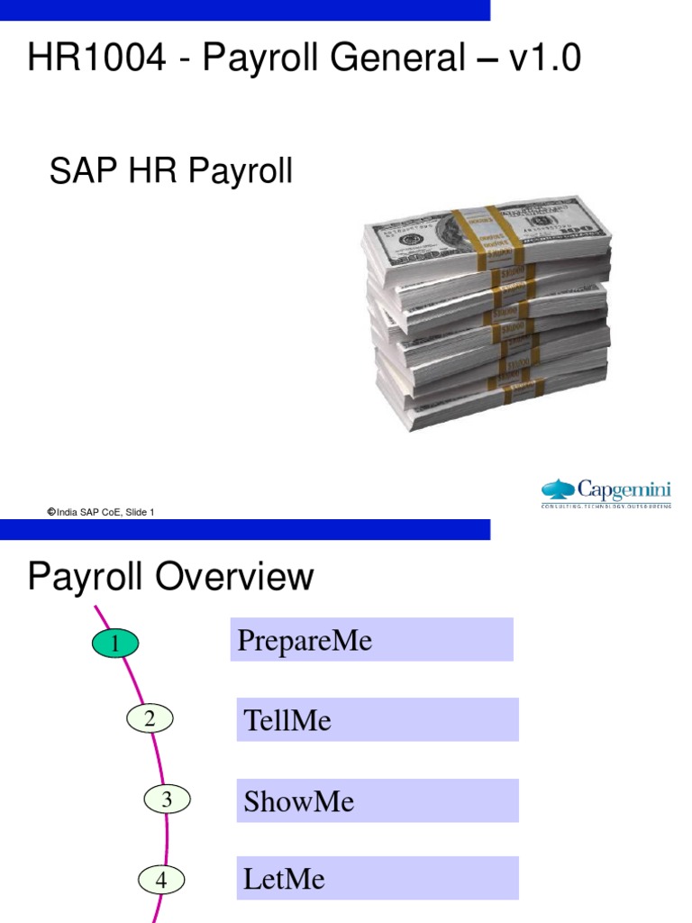 HR Pay Roll General | PDF | Payroll | Subroutine