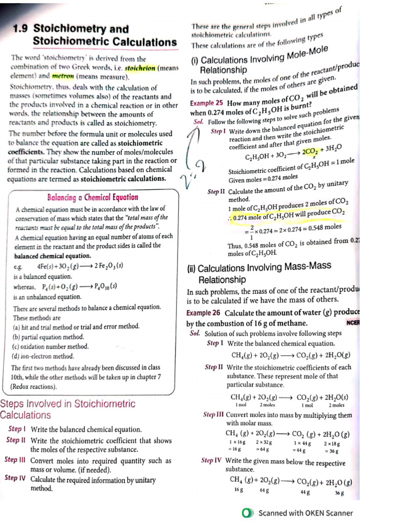 Basic Concepts of Chemistry 2 | PDF