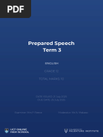 CSEC English A - Oral Presentation Notes Part 1 | PDF | Public Speaking ...