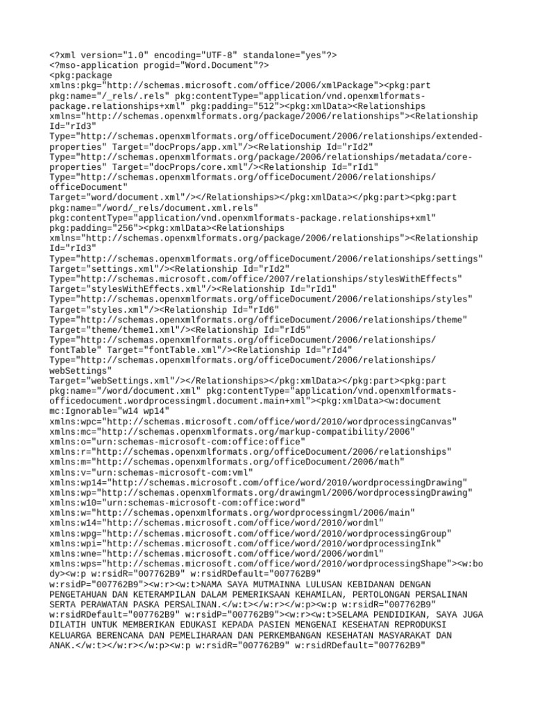 Deskripsi Bidan Inna | PDF