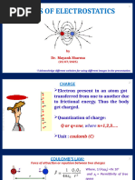 Electrostatics Short Notes Class12 | PDF
