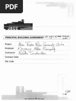 JBCC Principal Building Agreement Edtiion 4.1 March 2005 | PDF
