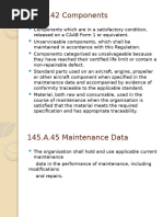 UK Part 145 Compliance Checklist | PDF