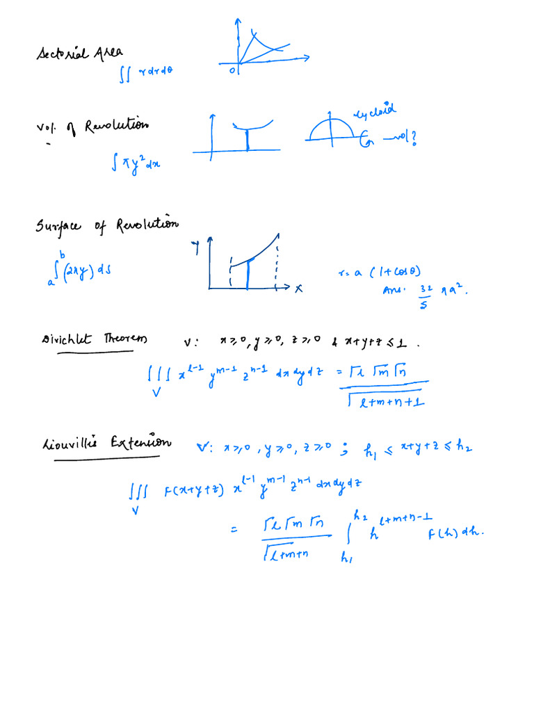 Advance Calculus Notes | PDF